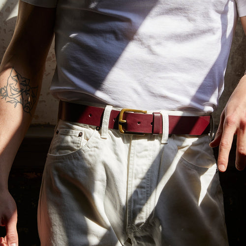 Awling | Modern leather belts, designed & made in England